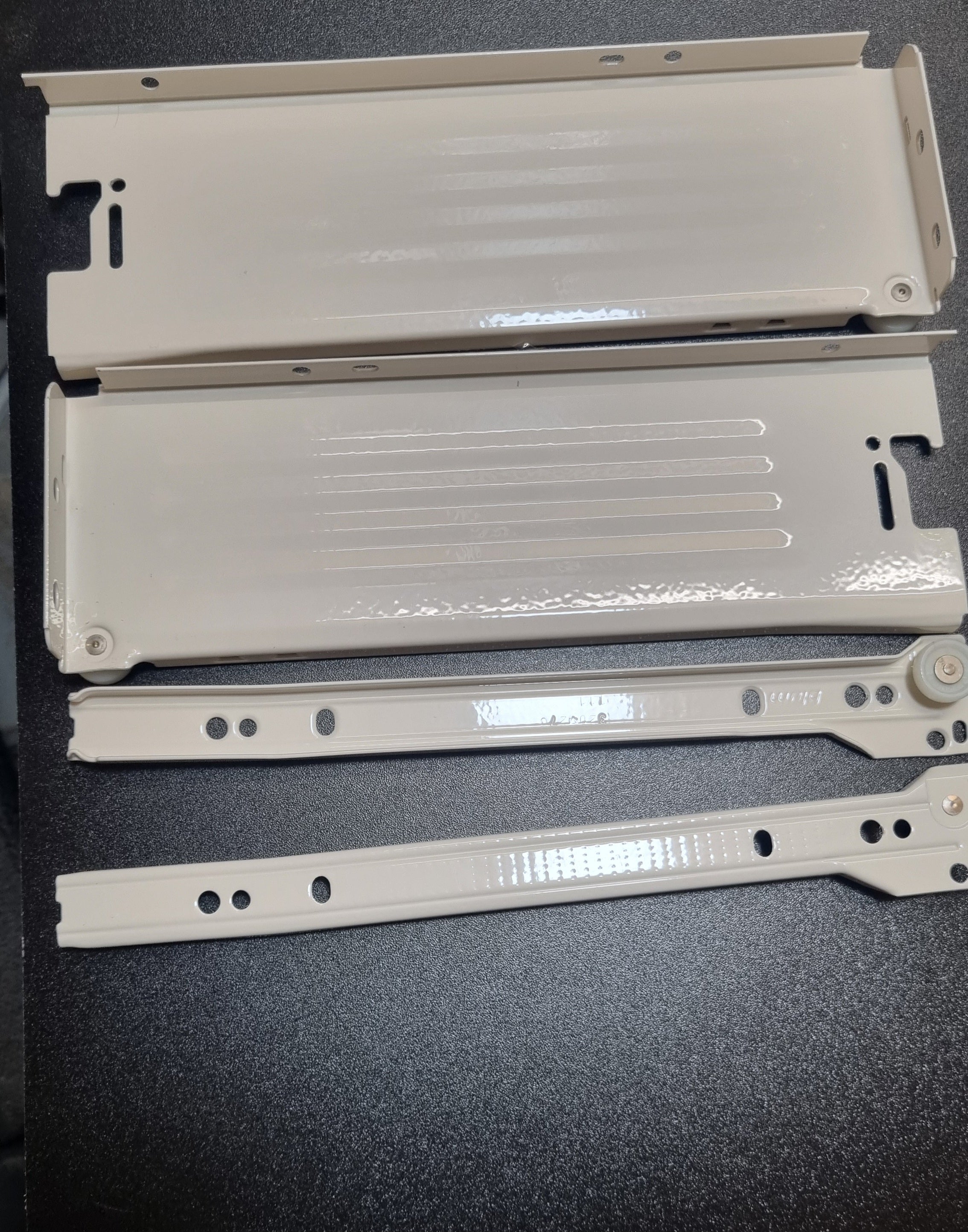 Meta box drawers, metal drawer sides and runners kit to replace or mak ...