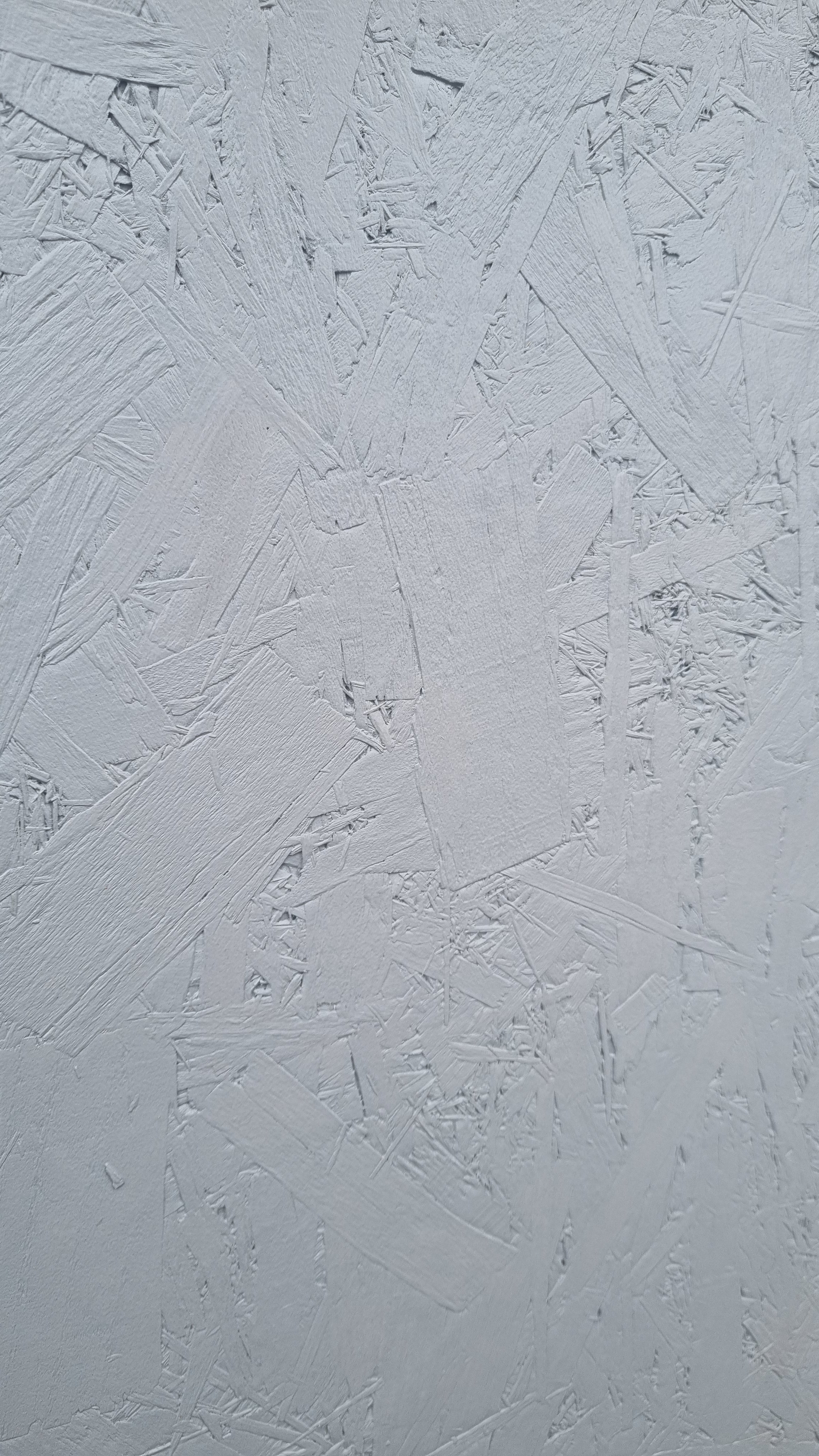 Grey painted OSB board, Oriented strand board, panelling, flooring and