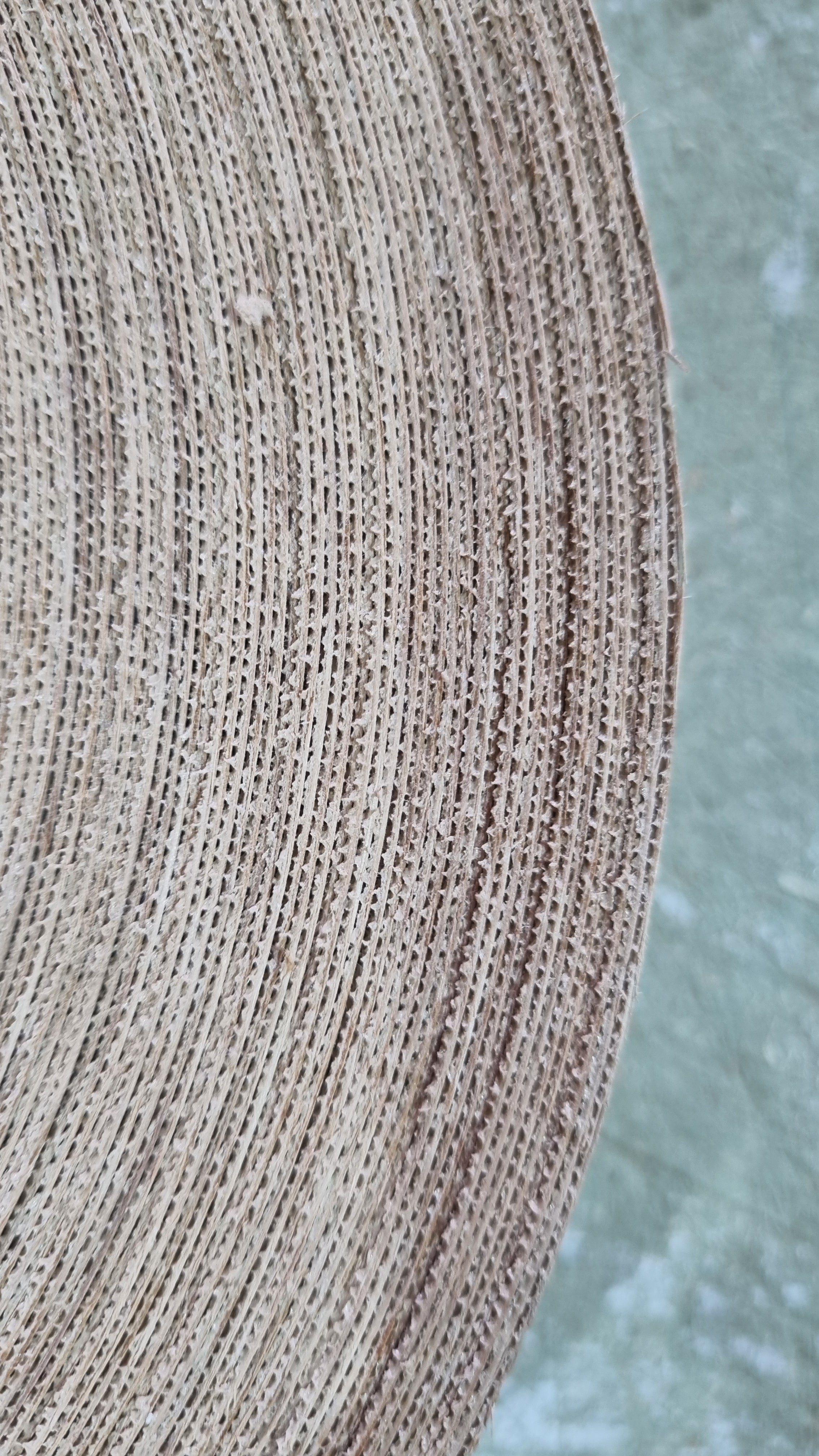 22mm Oak veneer edging, raw oak iron on edging suitable for 18mm board ...