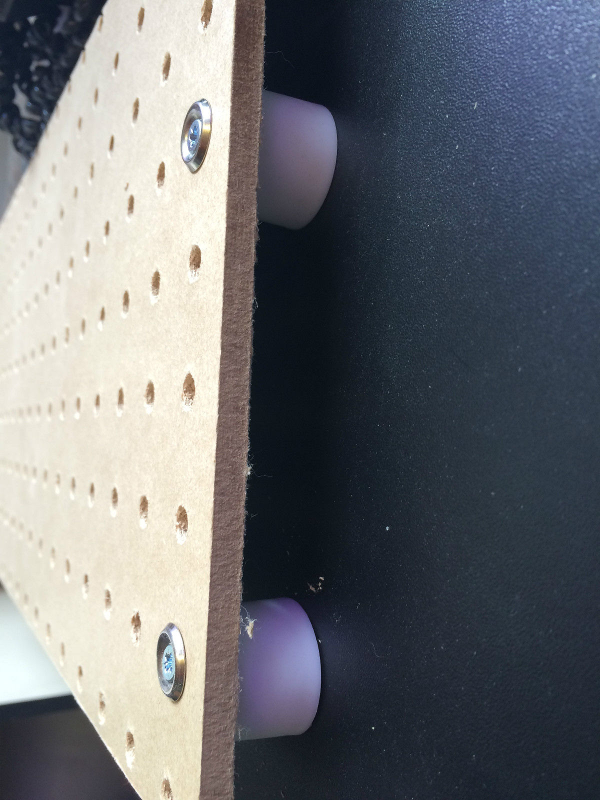 Pegboard fixing kit, spacer kit for wall mounted display boards. Pack